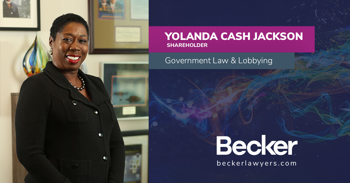 Yolanda Cash Jackson Named A 2021 Influential Business Woman | Becker