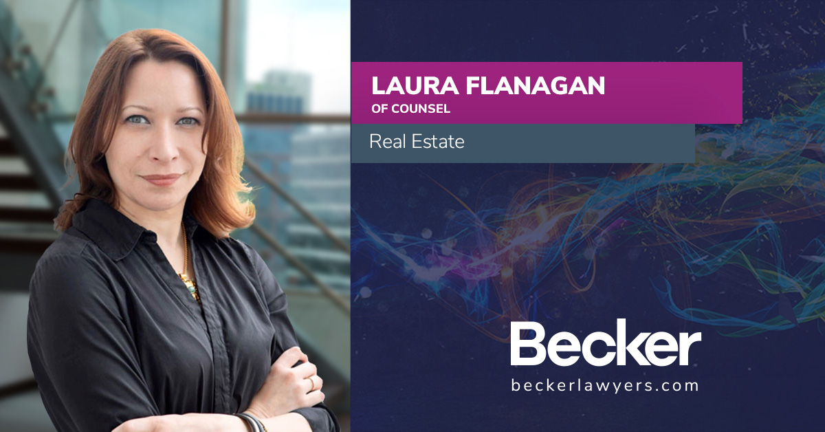 SPOTLIGHT: Laura Flanagan, Real Estate Law | Becker